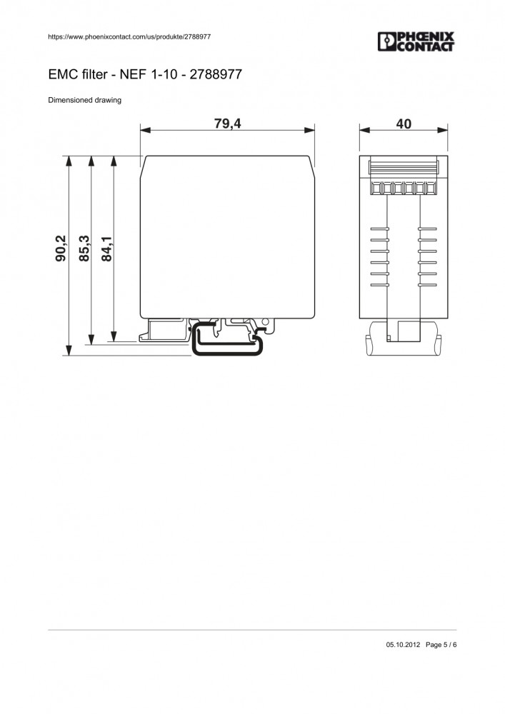 Phoenix Contact 2788977 circuit diagram