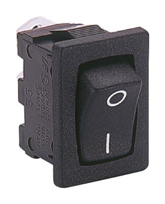 Bulgin H8650VBBBEN577W Rocker Switch