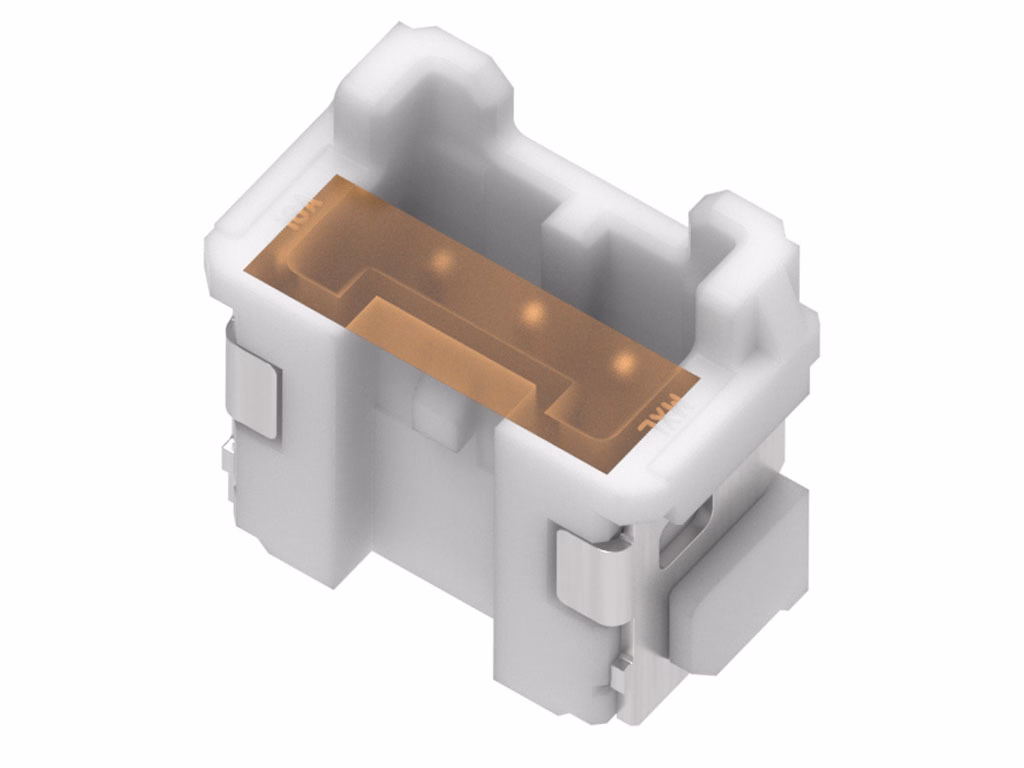 2.00mm Pitch, Micro-Lock Plus PCB Header, Single Row, Vertical, Surface Mount, Matte Tin Plating, Positive Lock, with Pick-and-Place Tape, 13 Circuits, Low-Halogen, Low-Halogen, Natural (White)