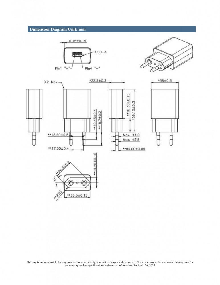 MQ05E-050B-H technical document page 3