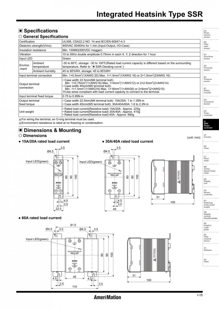 SRH1 Series technical document page 3