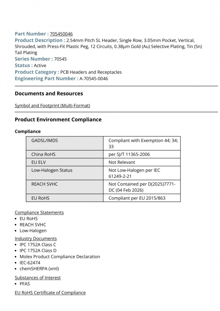 705450046 technical document page 1