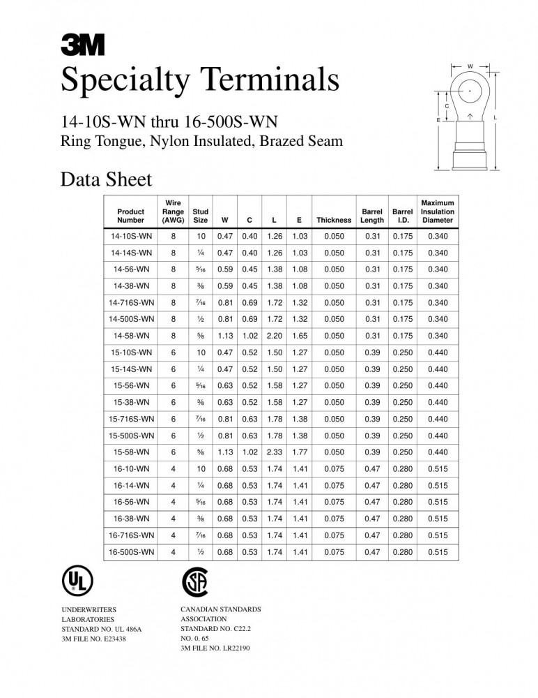 3M 94763 technical document page 1