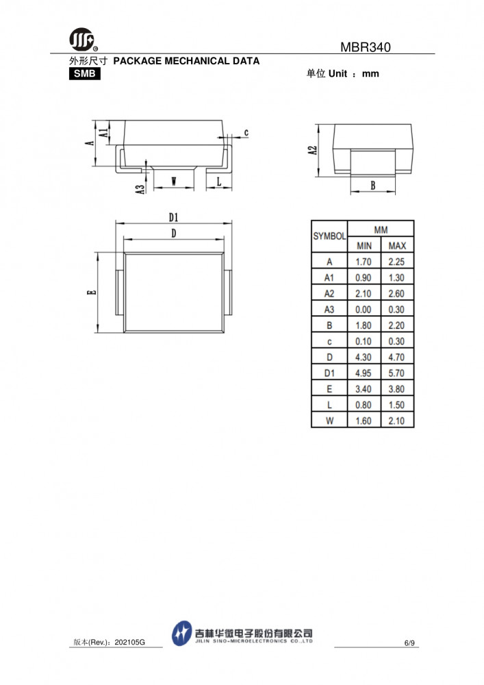 MBR340 datasheet page 6