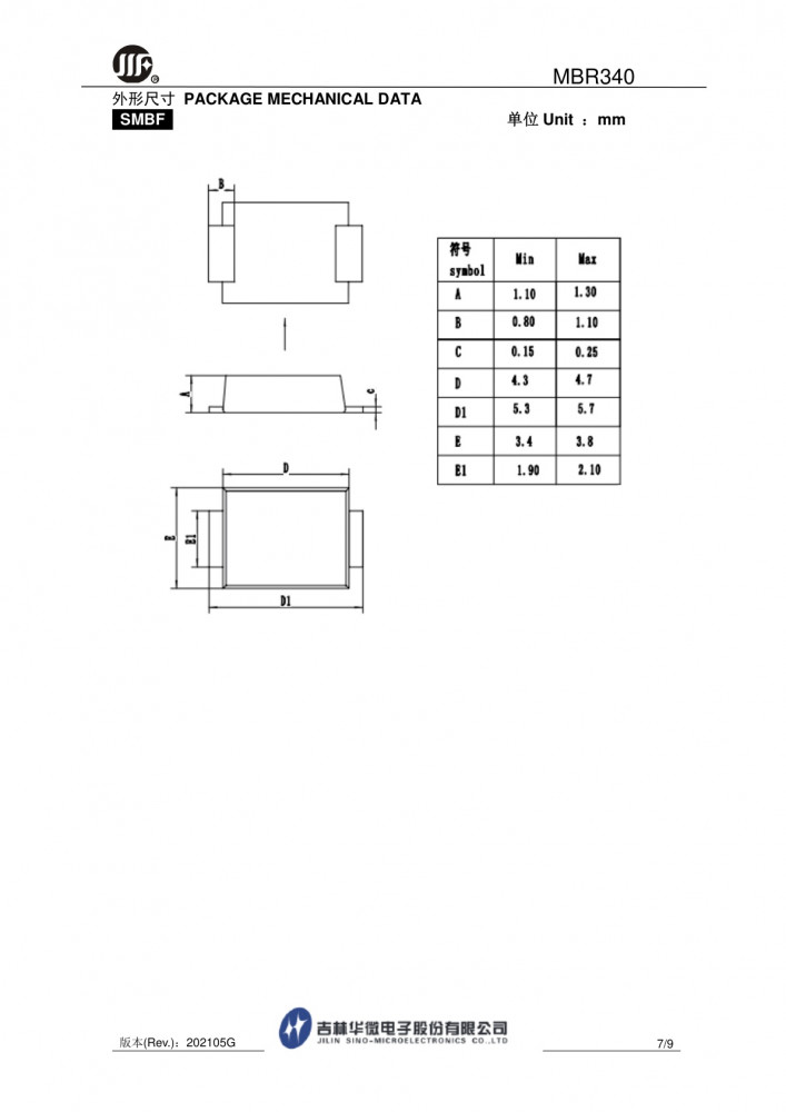 MBR340 datasheet page 7