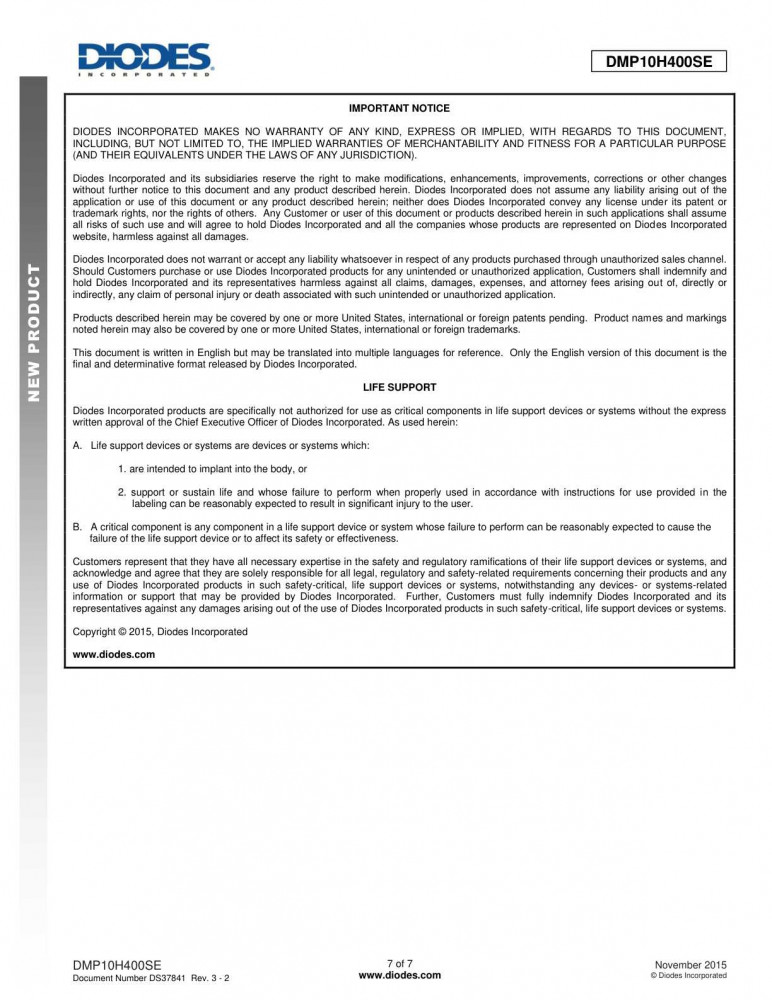 DMP10H400SE-13 datasheet page 7