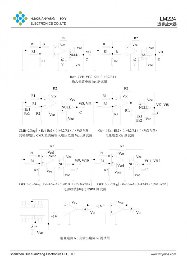 LM224 datasheet page 3