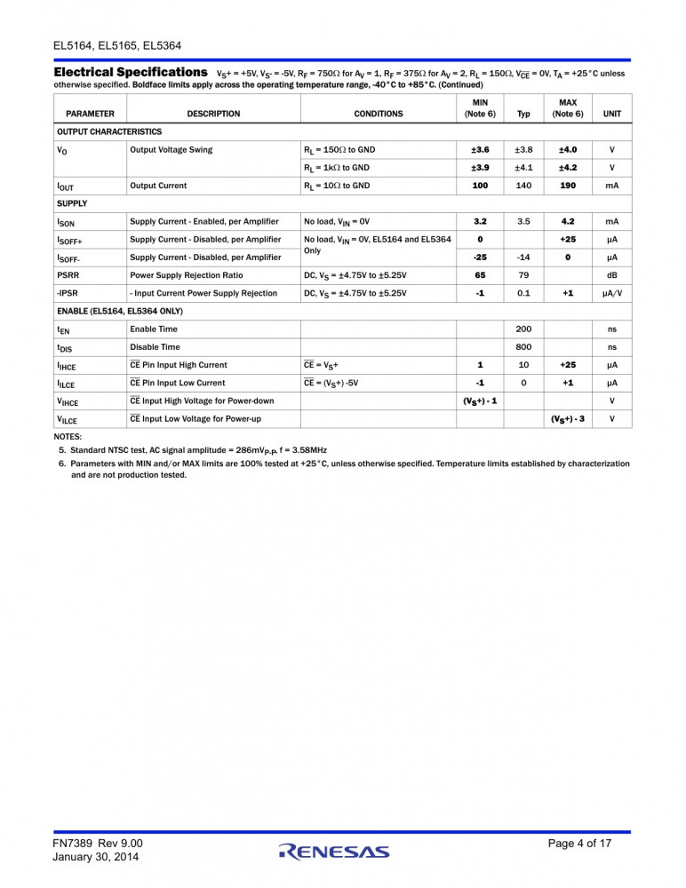 EL5164 documentation page 4