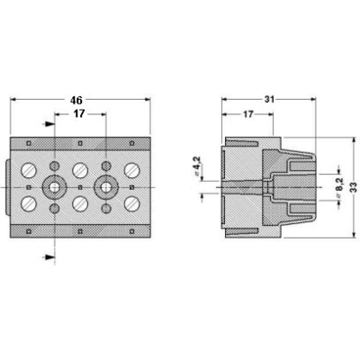 Phoenix Contact 2716716 Barrier Blocks Chip for sale