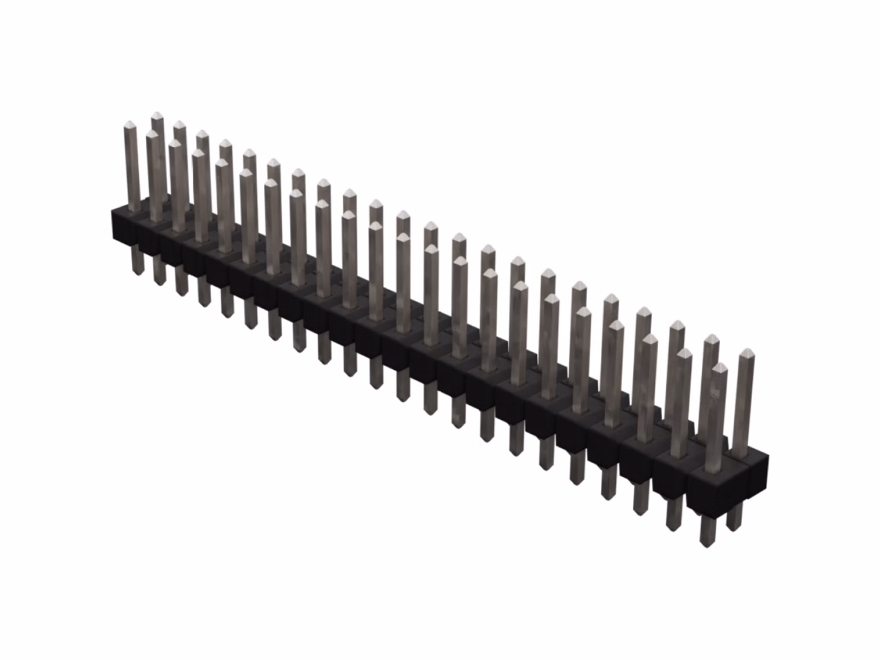 C-Grid Header, 2.54mm Pitch, Through Hole, Dual Row, Vertical, 44 Circuits, 2.54µm Tin (Sn) Plating, Tray Packaging, Lead-Free for sale