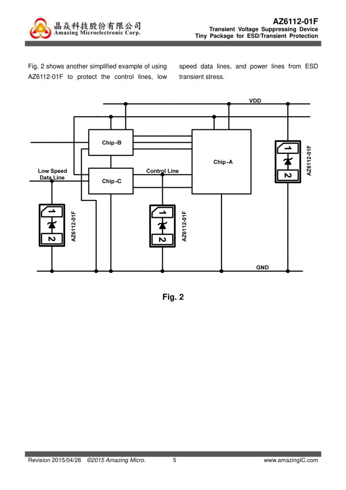 AZ6112-01F datasheet page 5