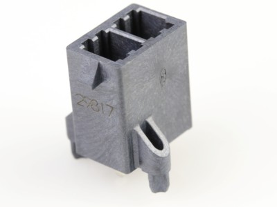 2.00mm Pitch MicroTPA Receptacle Housing, Positive Lock, 5 Circuits, Red