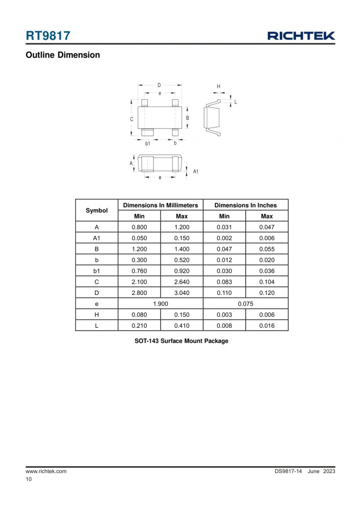 RT9817 datasheet page 10