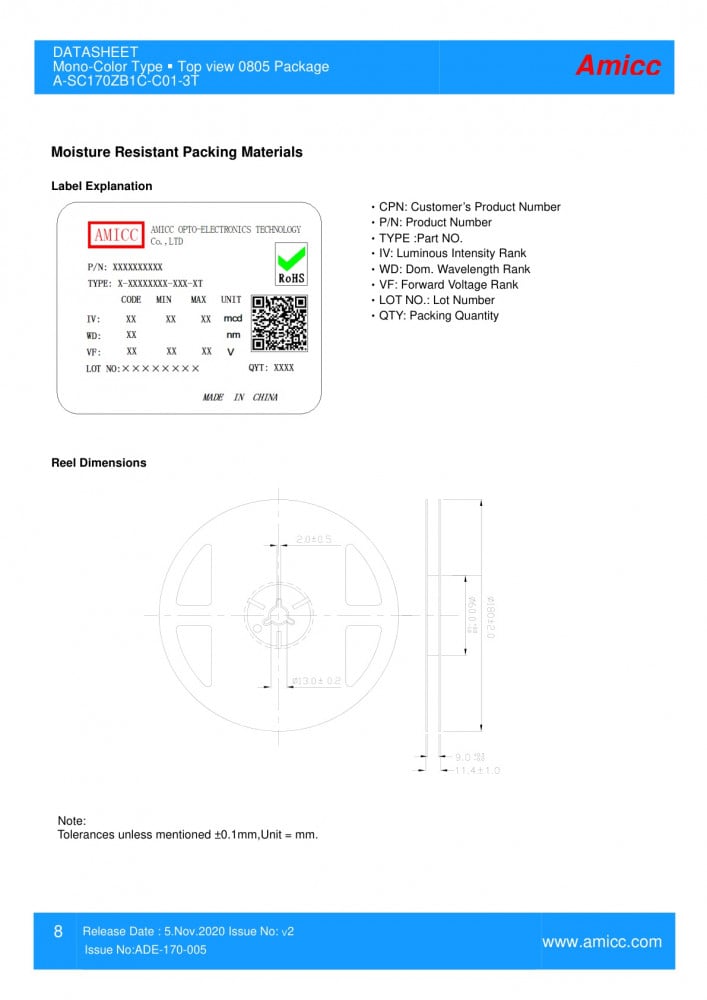 A-SC170ZB1C-C01-3T datasheet page 8