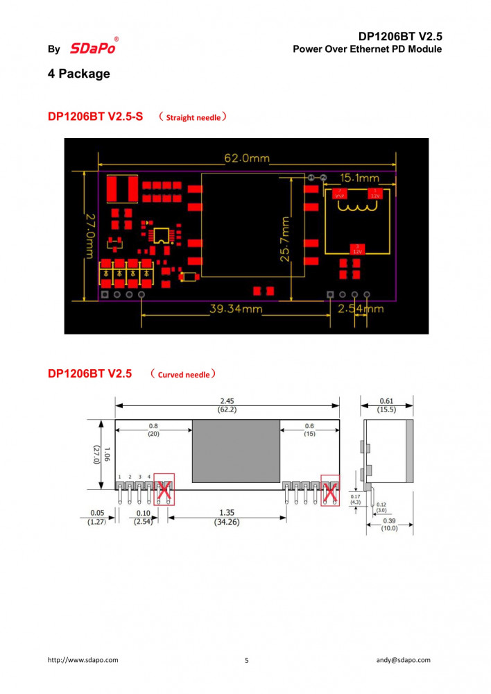 DP1206BT V2.5-S datasheet page 5