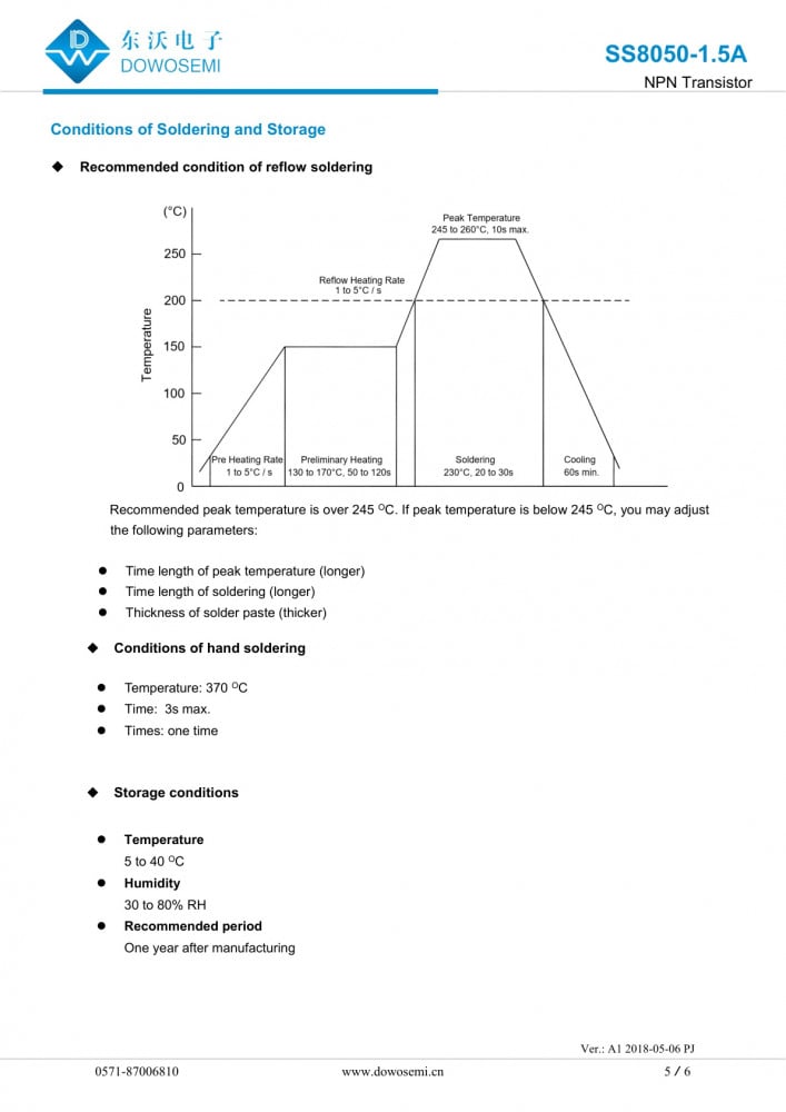 SS8050 datasheet page 5