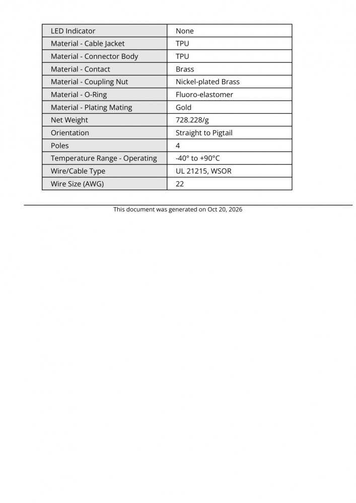MOLEX product drawing page 3