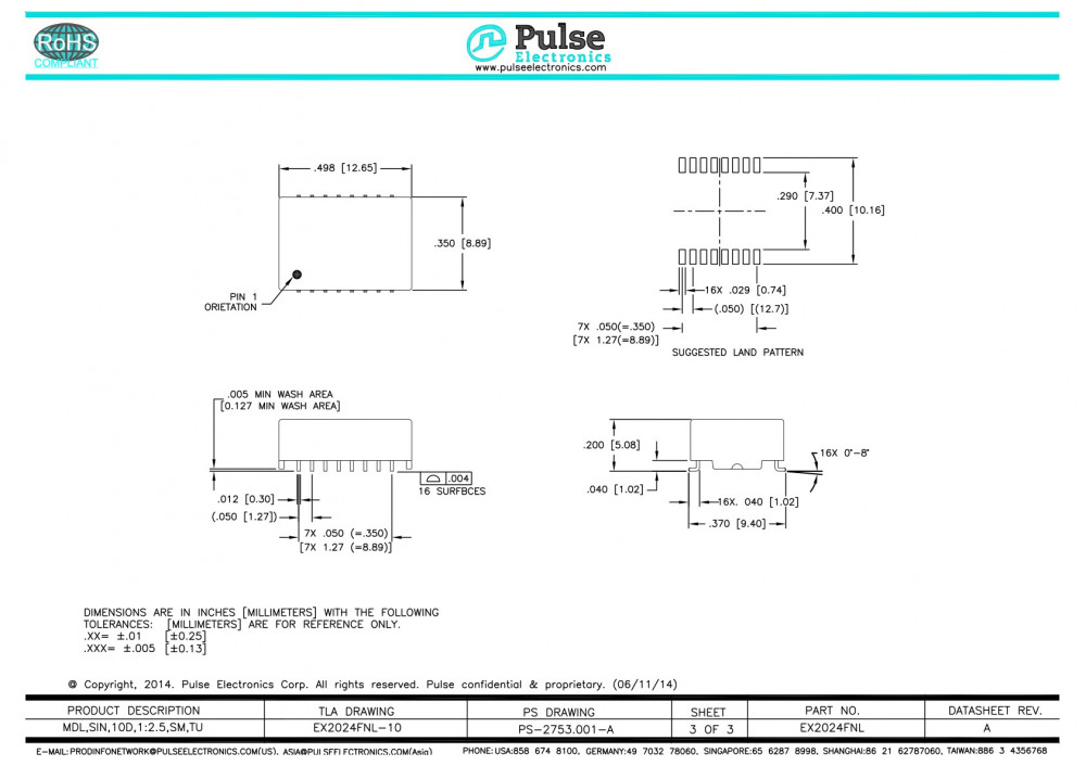 EX2024FNL datasheet page 3