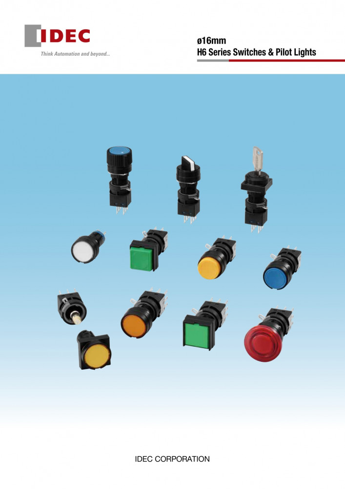 IDEC HA series datasheet page 1