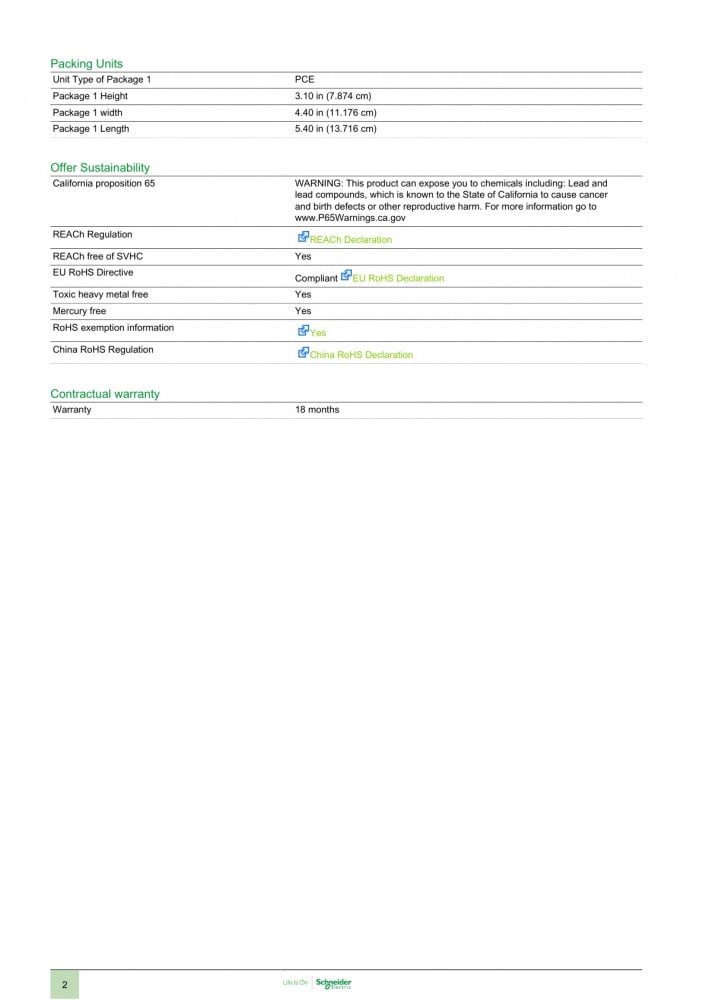 9080LBA263106 technical document page 2