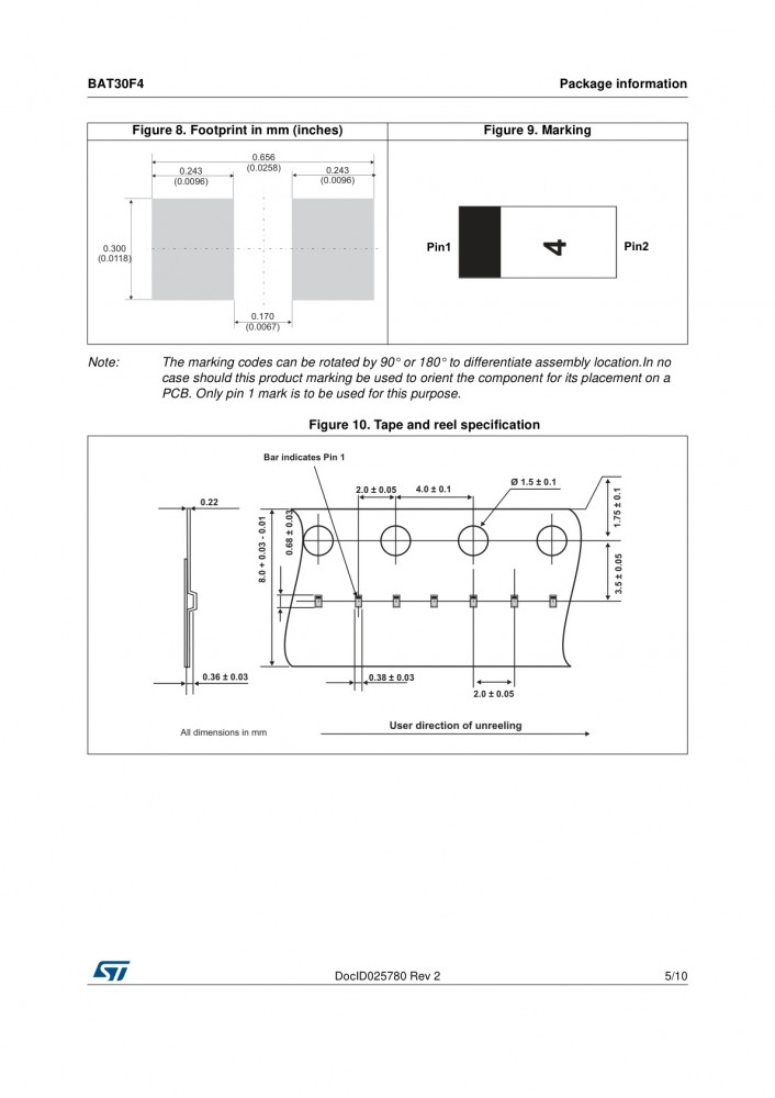 BAT30F4 datasheet page image 5