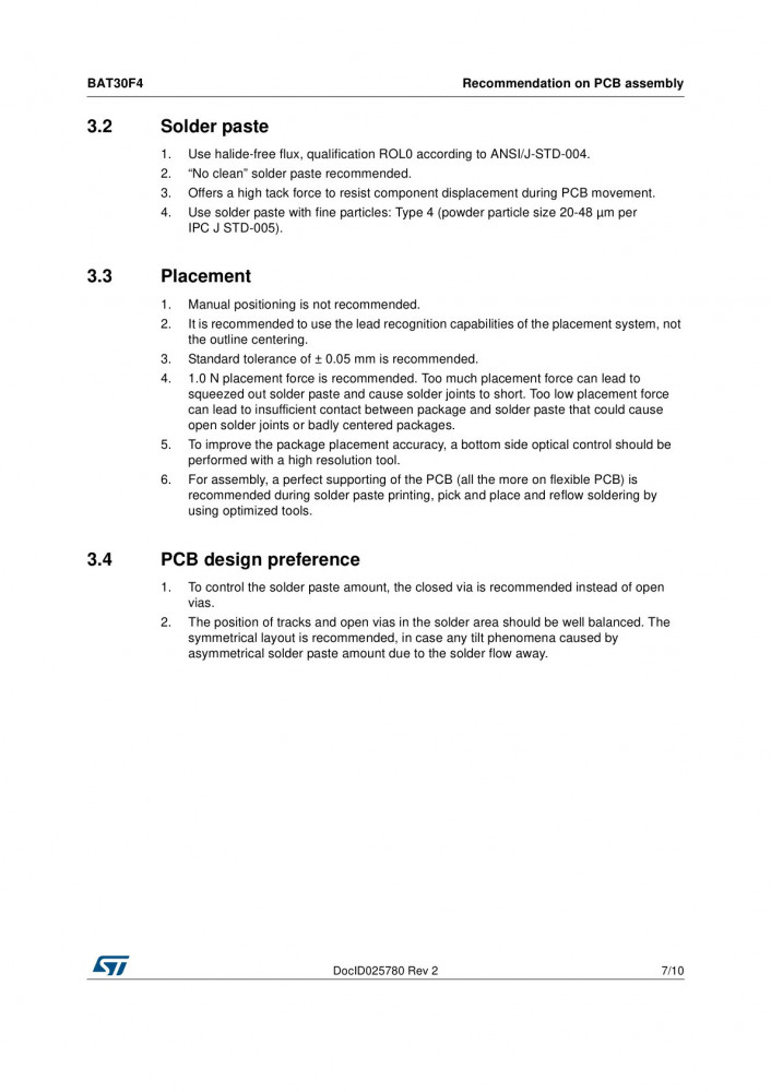 BAT30F4 datasheet page image 7