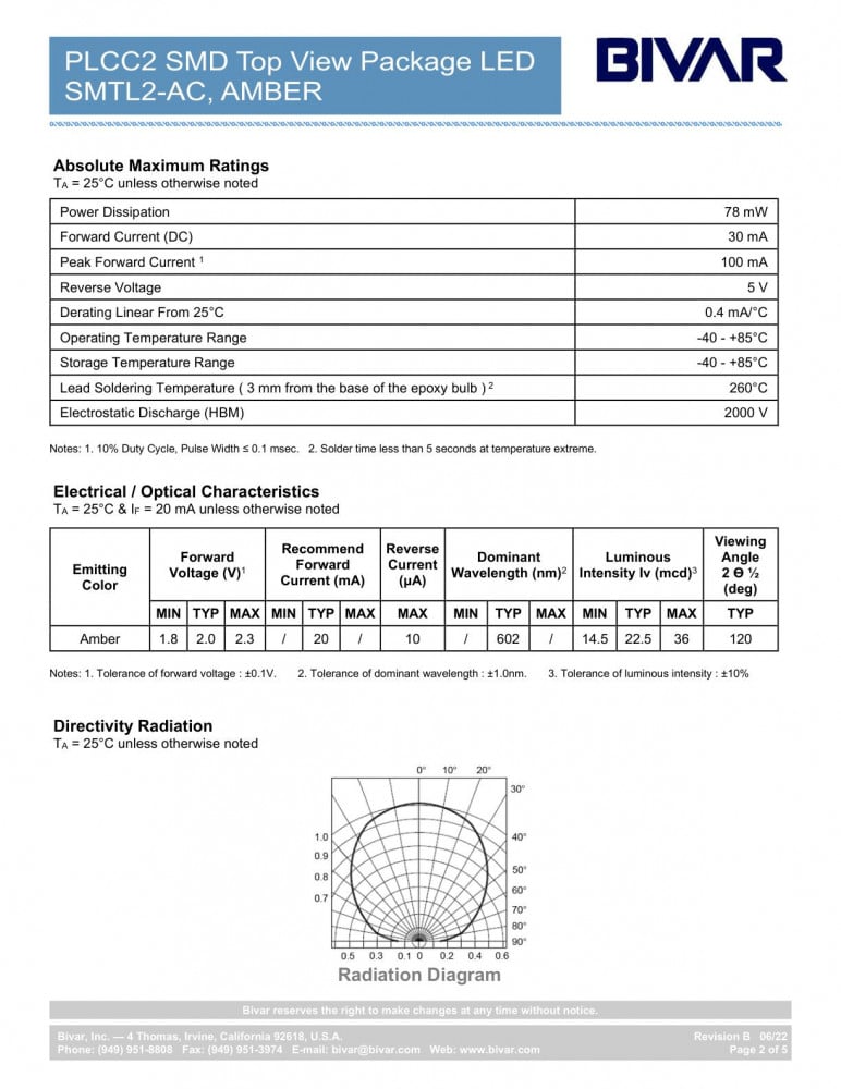 SMTL2-AC datasheet page 2