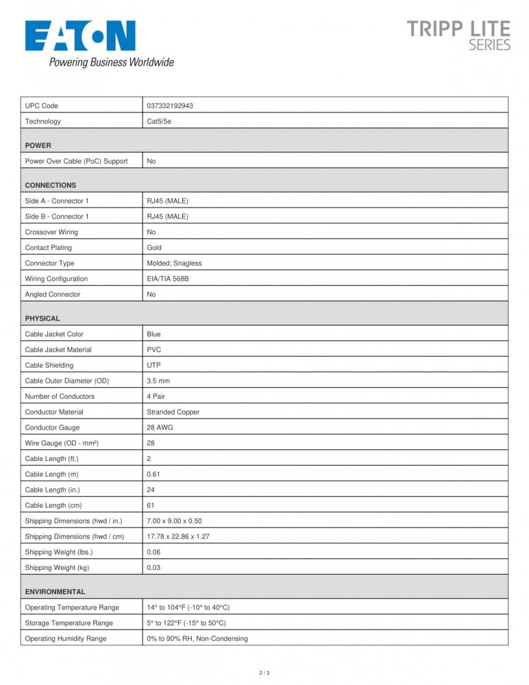N001-S02-BL technical document page 2
