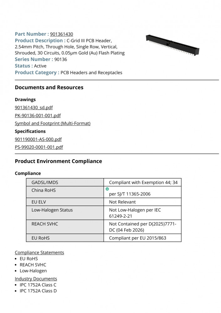 901361430 technical document page 1