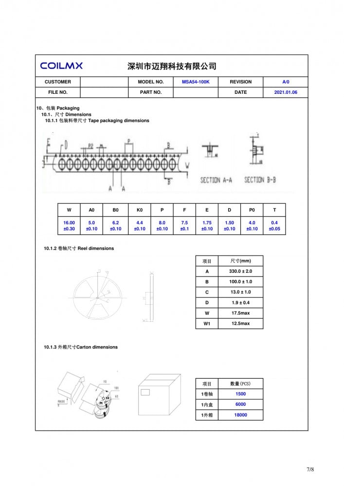 MSA54-100K approval document page 7