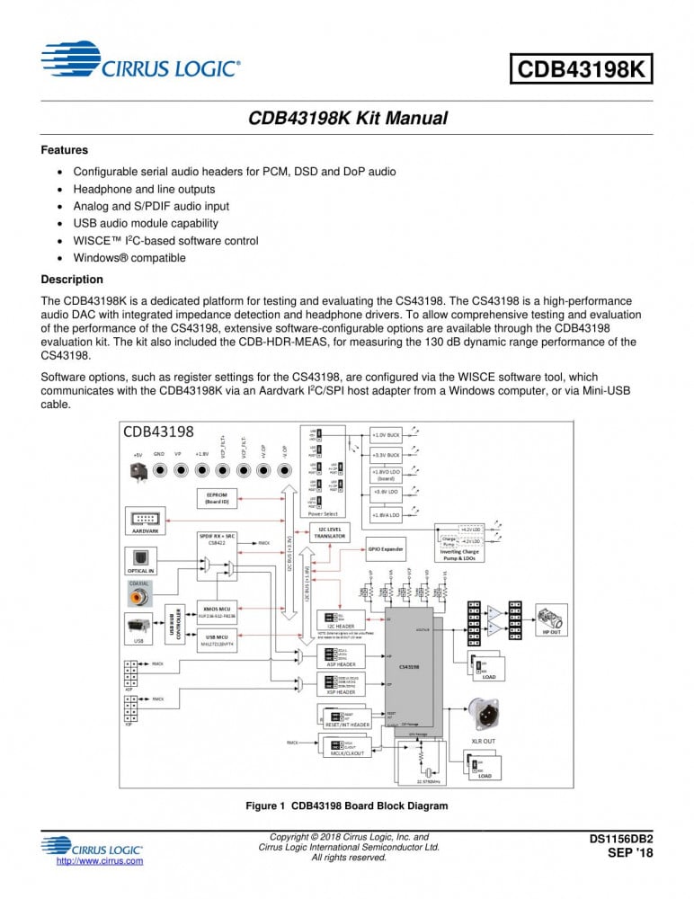 CDB43198K manual page 1