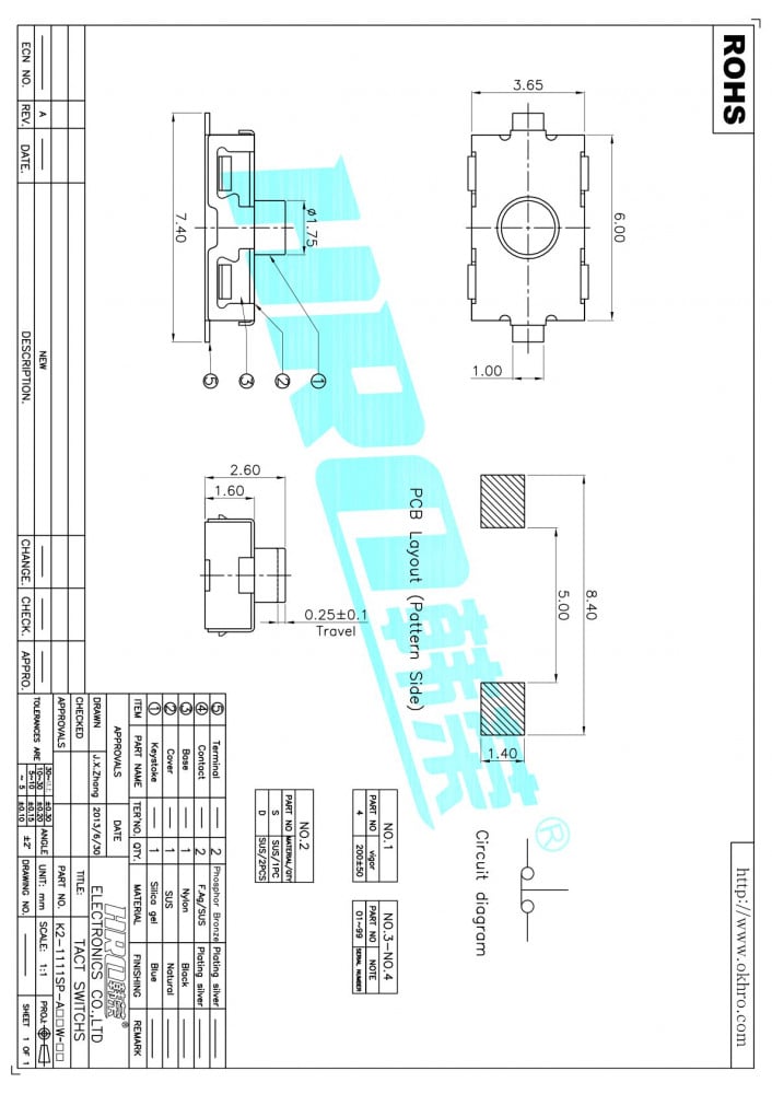 K2-1807GN-A4DW-06 technical drawing page