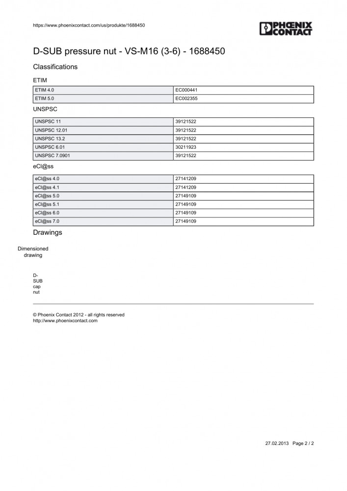 Phoenix Contact 1688450 product document page 2