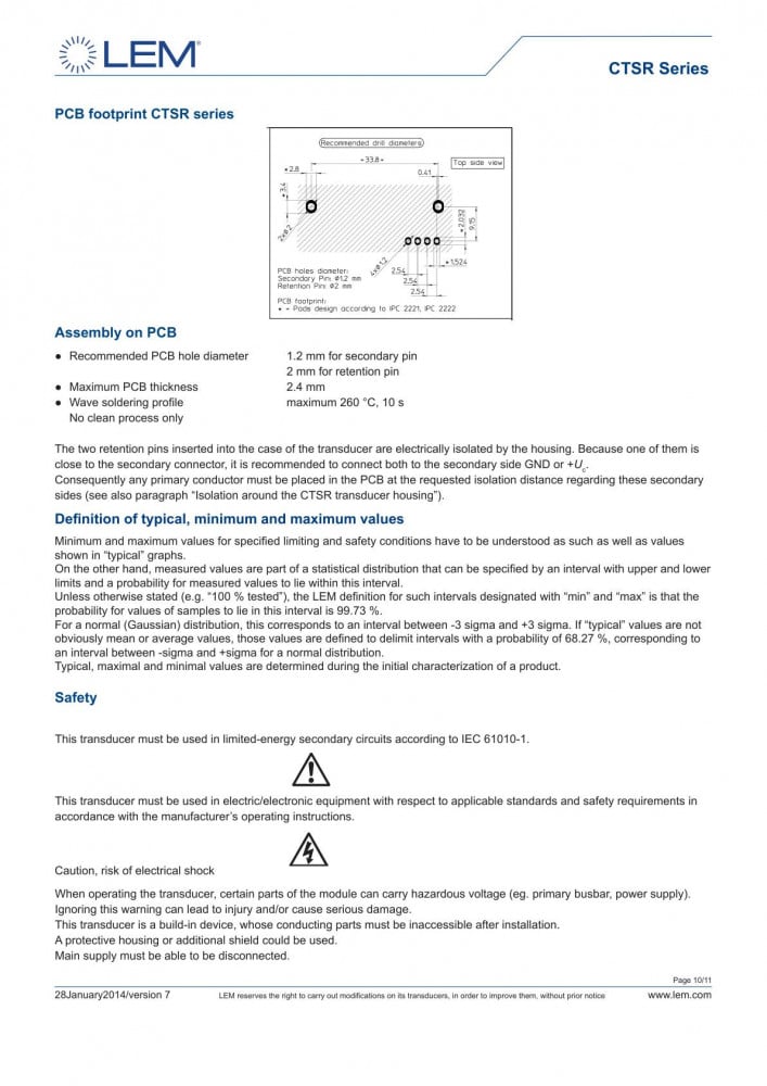 CTSR 0.3-P datasheet page 10
