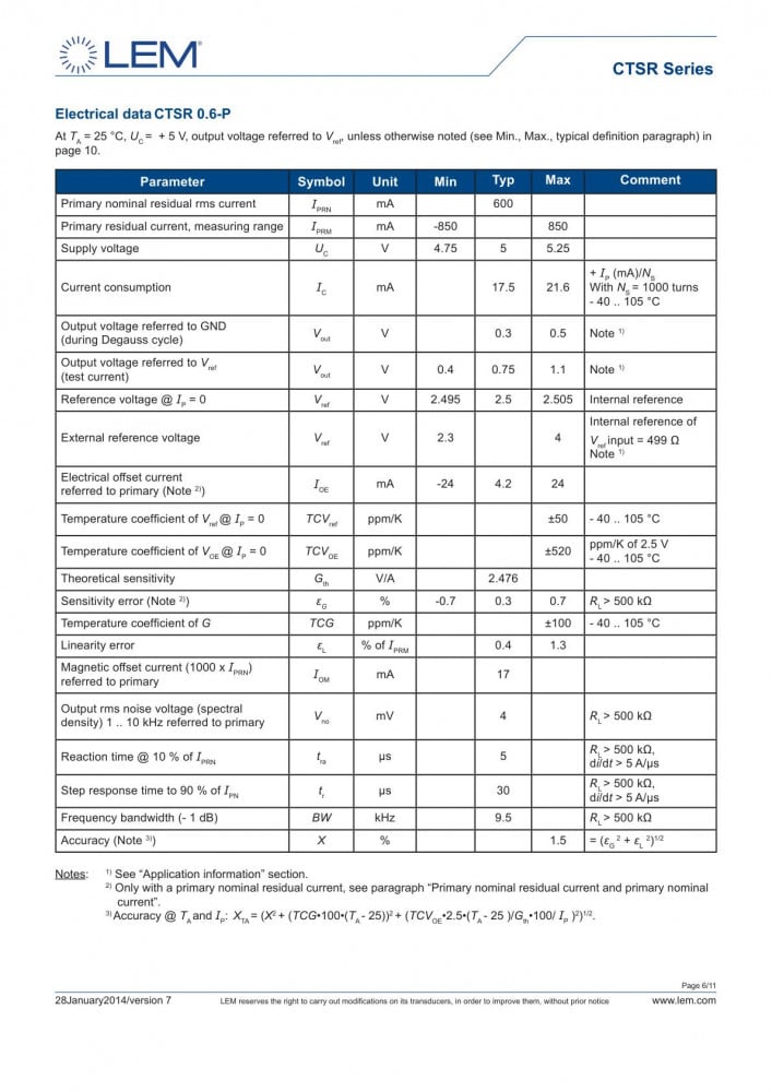 CTSR 0.3-P datasheet page 6