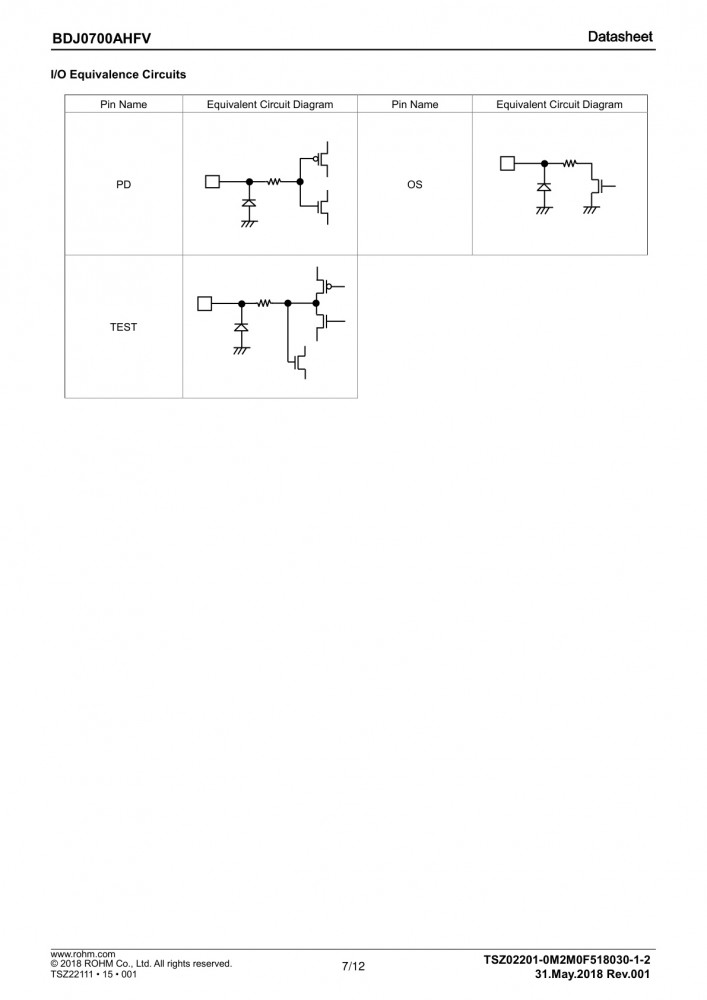 BDJ0700AHFV-TR technical document page 7