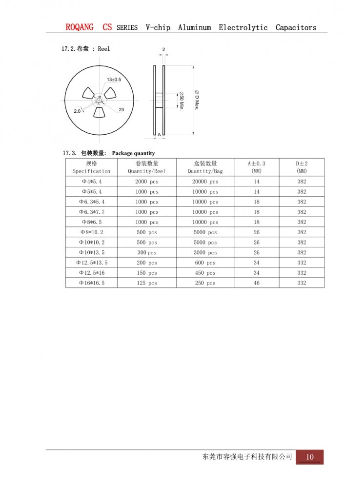 ROQANG CS2A330M-CRF10 technical document page 10