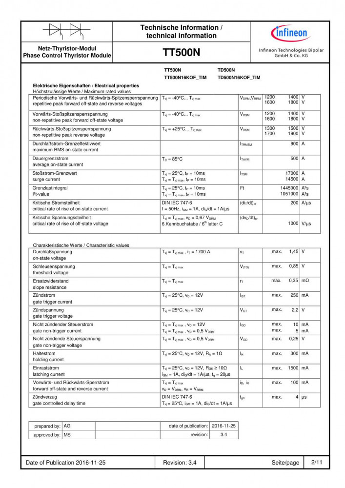 TD500N12KOF technical document page 2