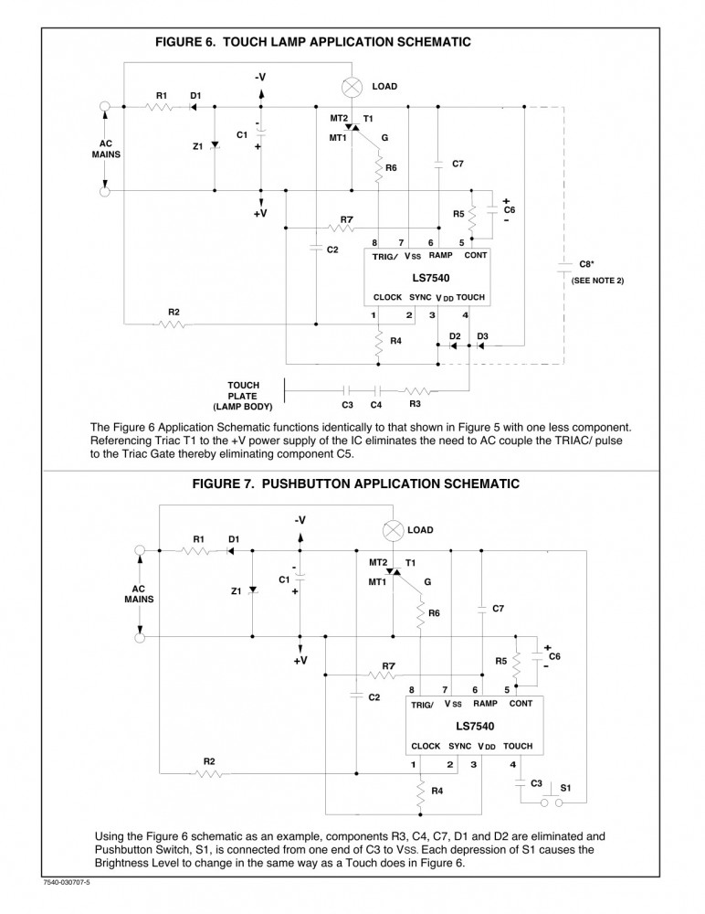 LS7540-S datasheet page 5