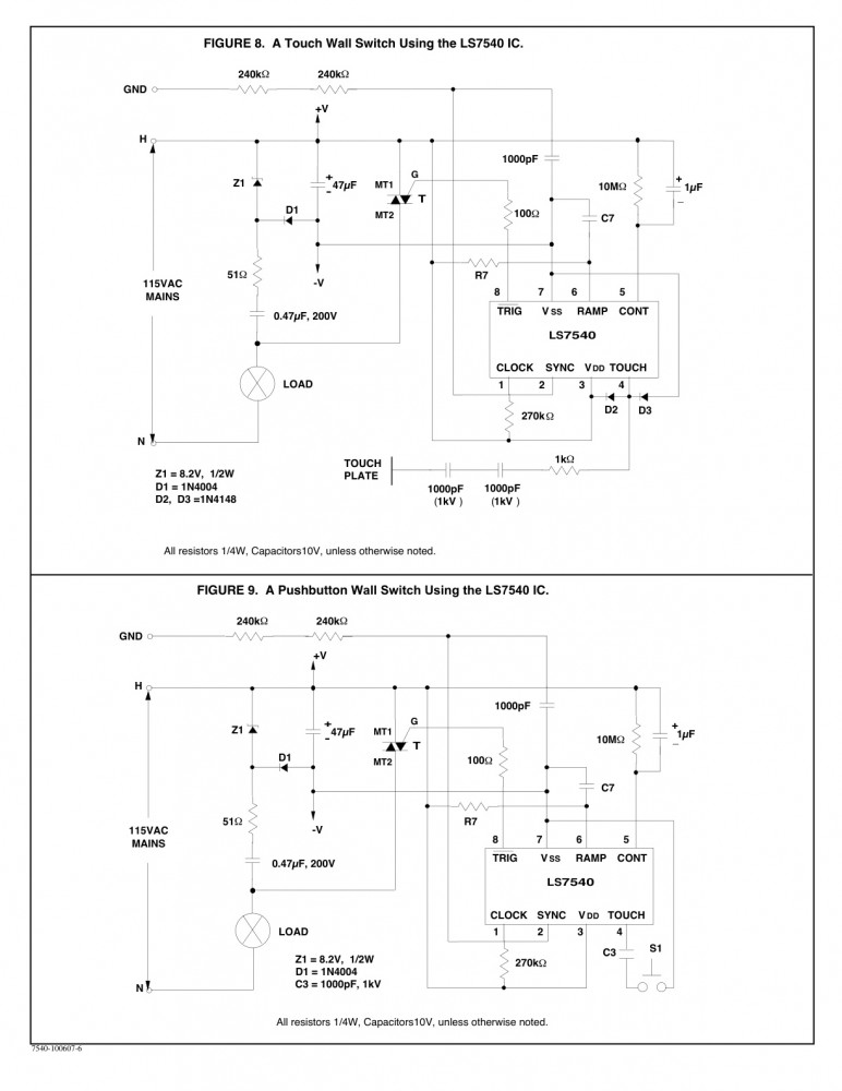 LS7540-S datasheet page 6
