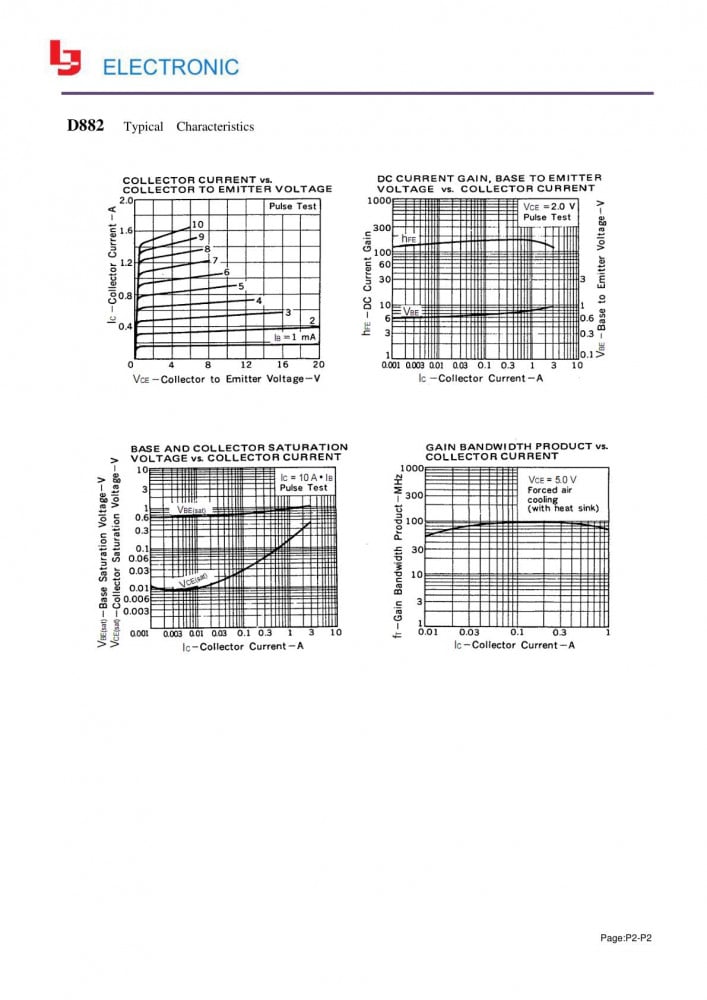 LangJie D882 datasheet page 2