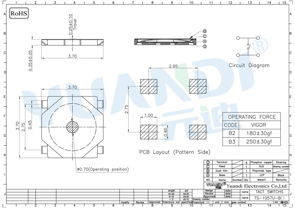 TS-1057U-B3 technical document preview