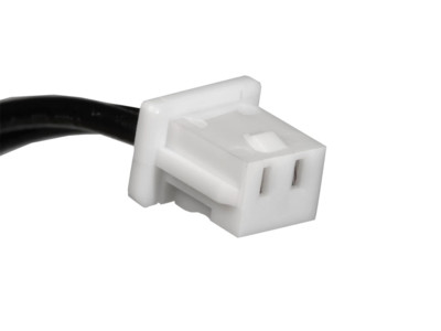 Mini-Lock-to-Mini-Lock Off-the-Shelf (OTS) Cable Assembly, 2.50mm Pitch,  Female-Female, Single Row, 100.00mm Length, 2 Circuits, Natural