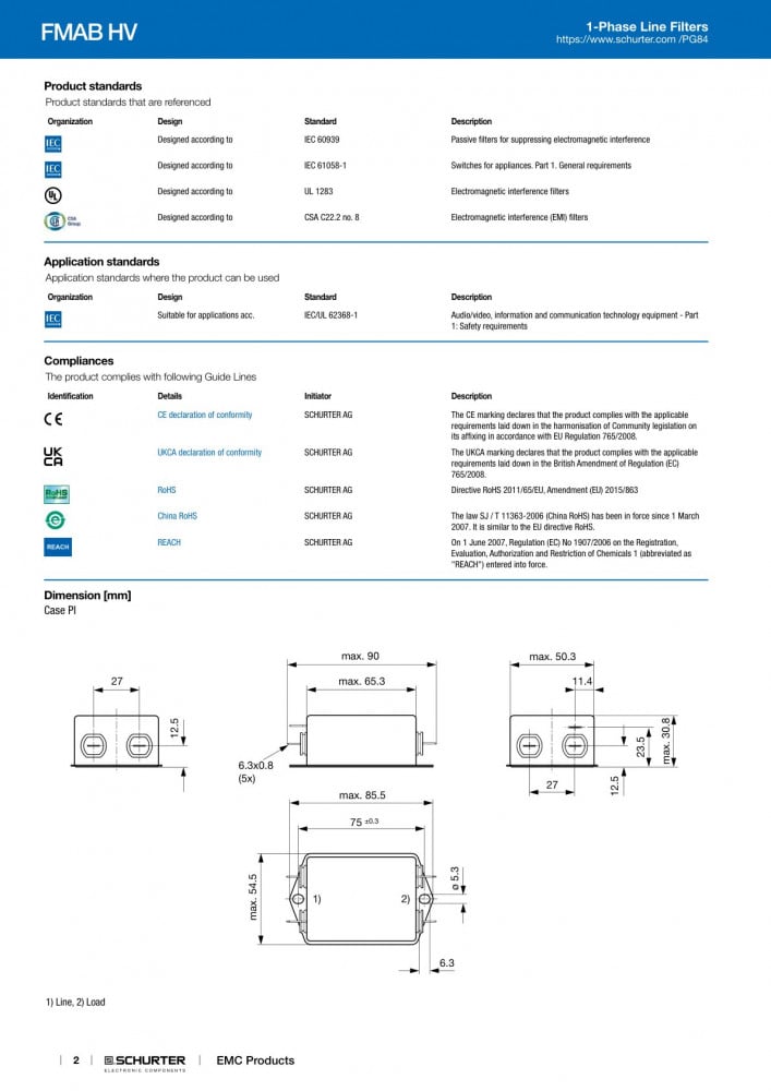 FMAB-N7PK-2046 datasheet page 2