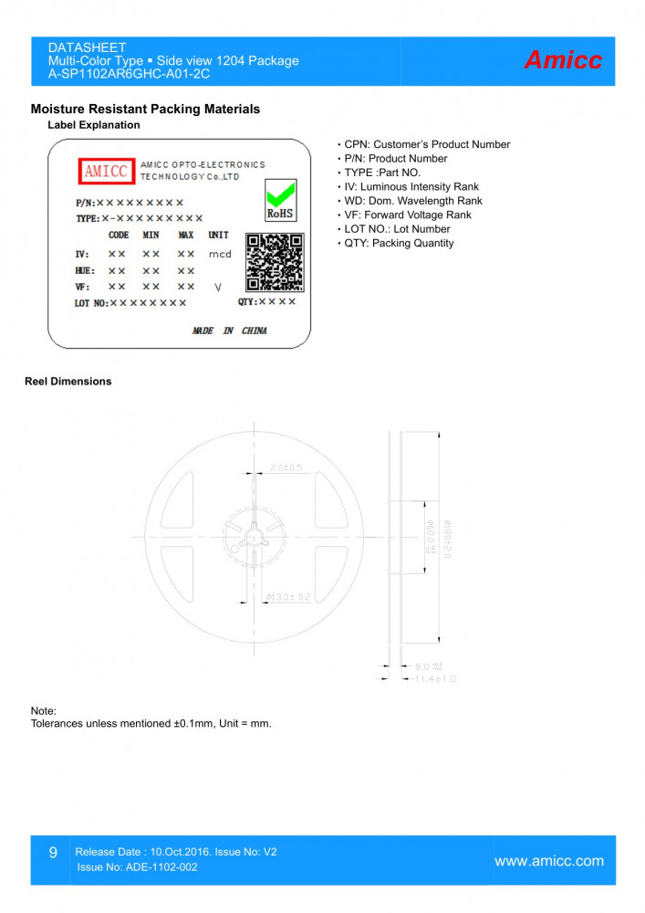 A-SP1102AR6GHC-A01-2C datasheet page 9