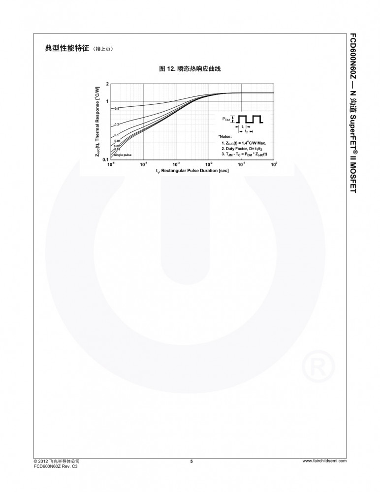 FCD600N60Z datasheet page 6