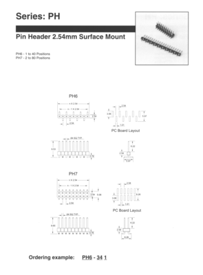 On-Shore Tech PH7-261 Male Pin Header