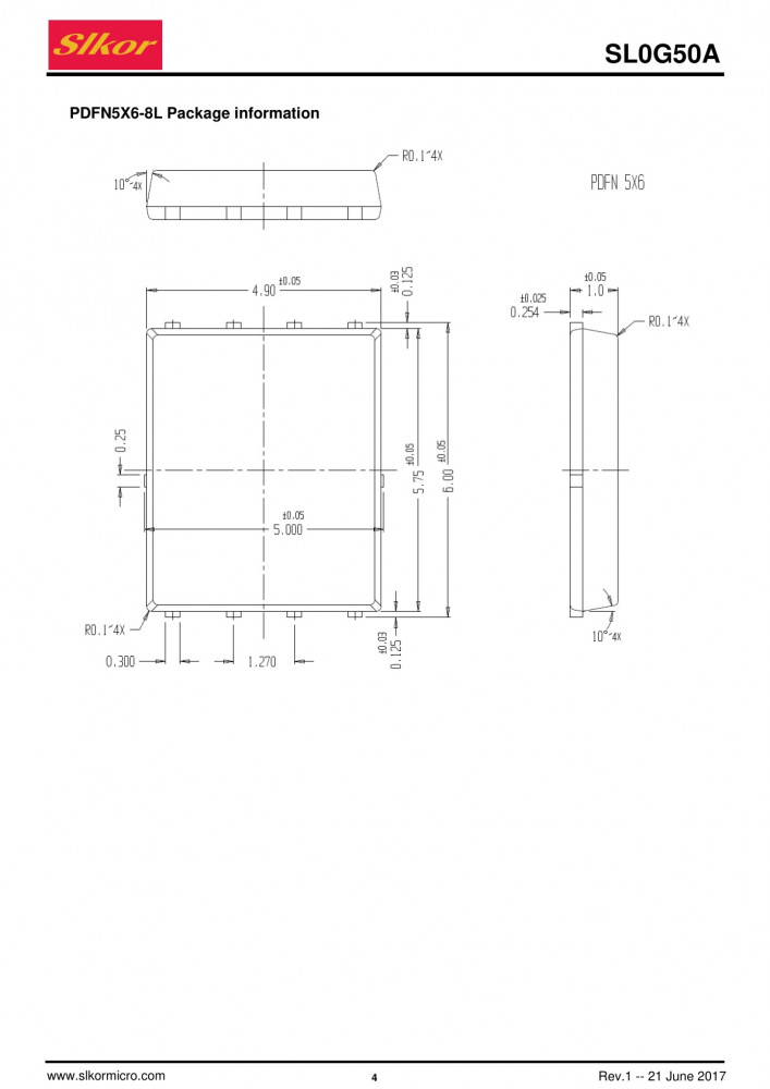 SL0G50A datasheet page 4