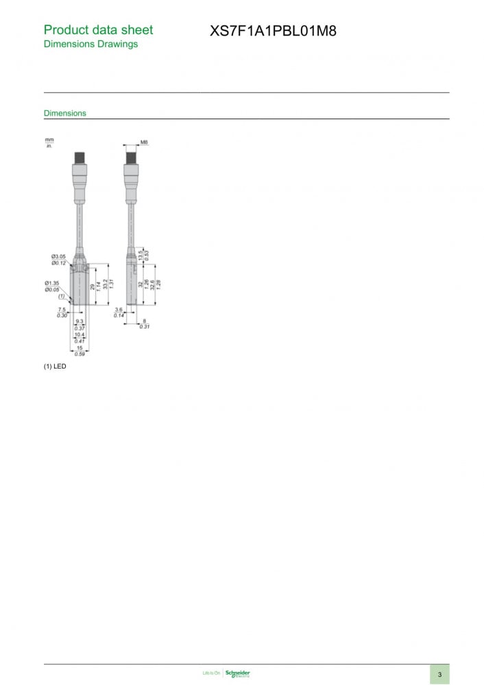 XS7F1A1PBL01M8 technical document page 3