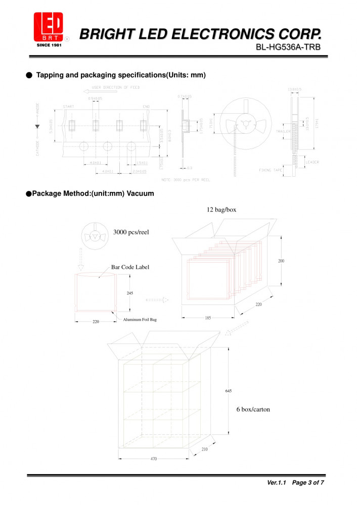 BL-HG536A-TRB datasheet page 3